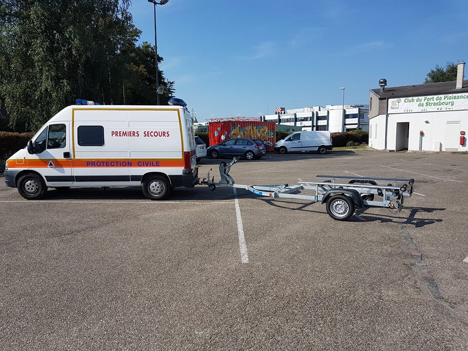 Une remorque pour le bateau ! - Protection Civile du Bas-Rhin - ADPC 67